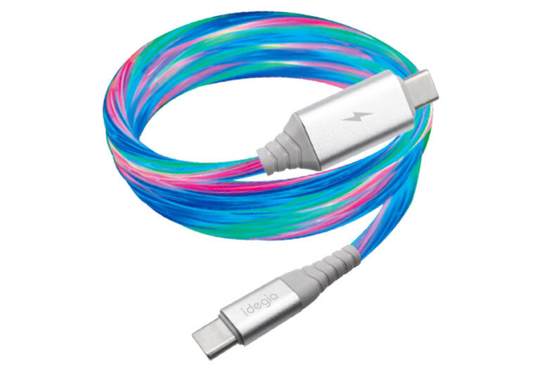 流れる！RGBケーブル CtoC（X-286） | 株式会社アークス | スマホアクセサリー ヘルメット Bluetooth関連商品